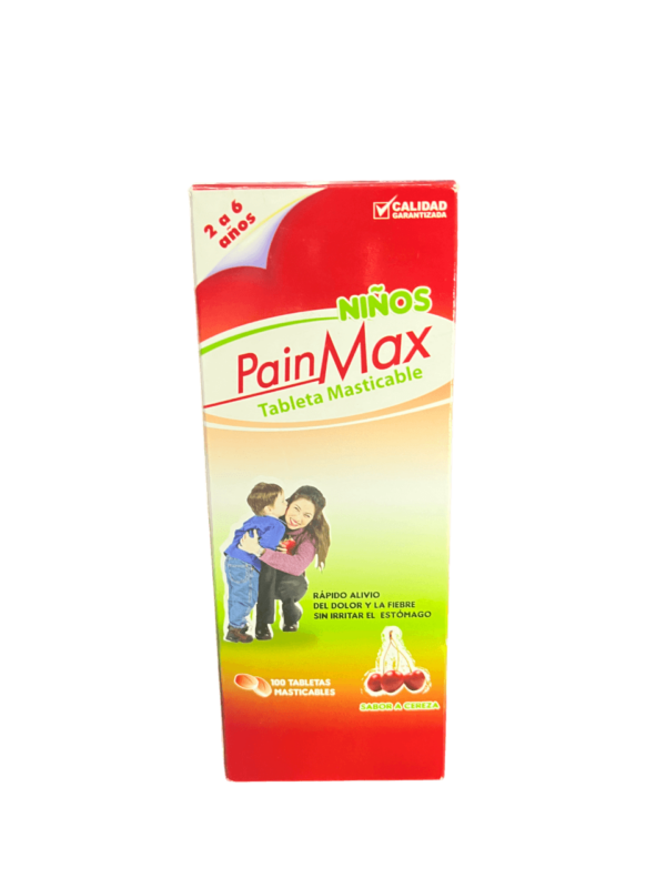 Pain Max 100 tabletas masticables – Importadora 3 Unión