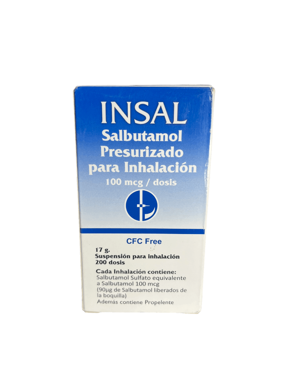 Insal Salbutamol para Inhalación 100mcg / 200 dosis – Importadora 3 Unión