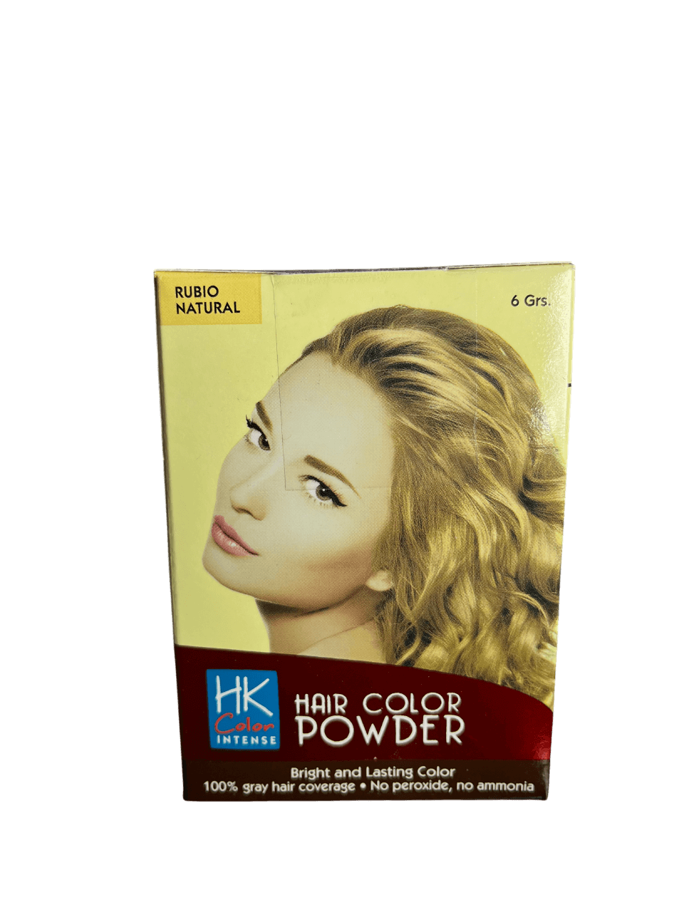 Tinte en polvo Permanente Rubio Natural HK – Importadora 3 Unión