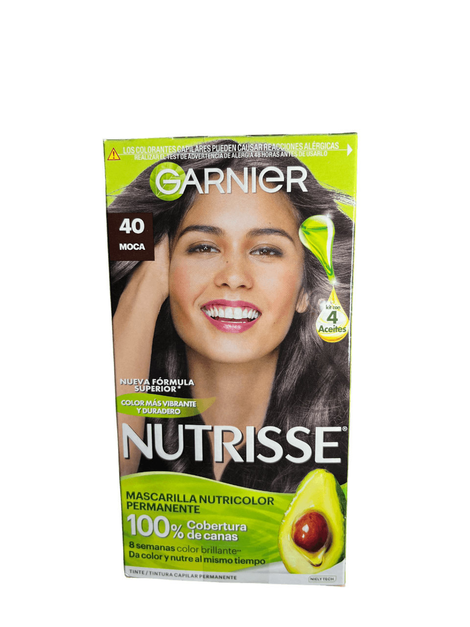 Tinte permanente Moca Nutrisse – Importadora 3 Unión