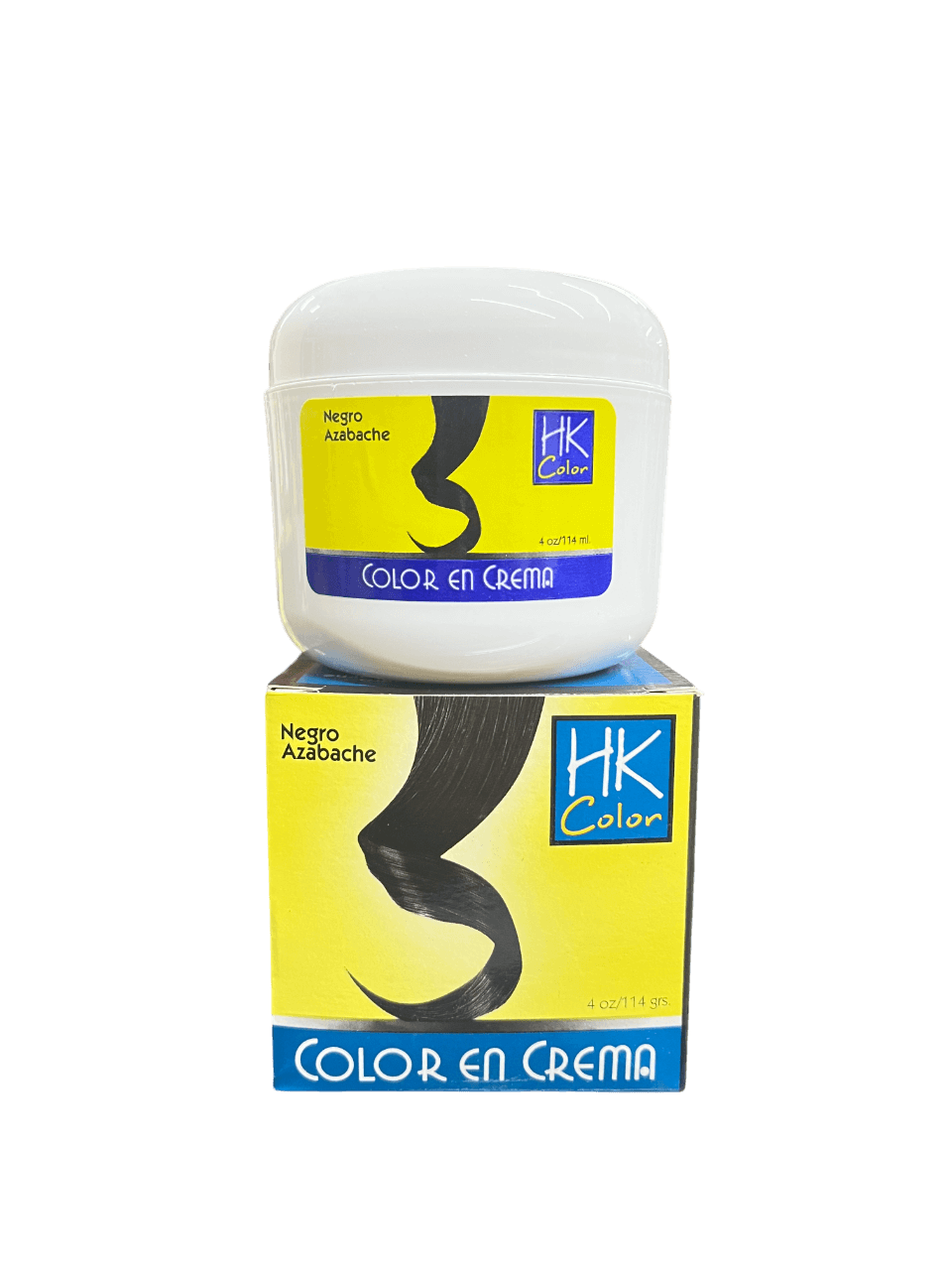 Tinte para el cabello en crema Negro Azabache HK – Importadora 3 Unión