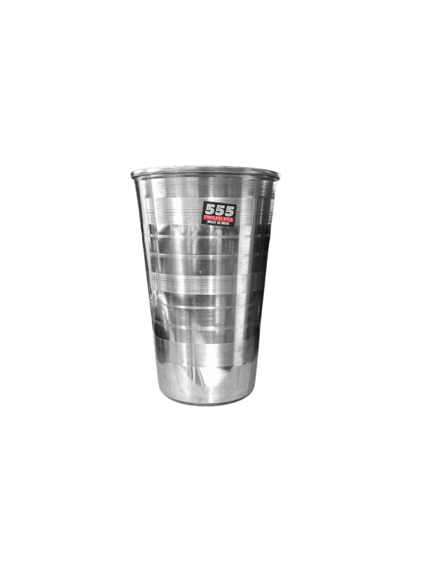 Vaso acromado 555 Jumbo 14oz BG-9 – Importadora 3 Unión